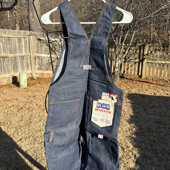 big smith | Other | Nos Vintage Sz 8 Big Smith Denim Overalls Bar ...